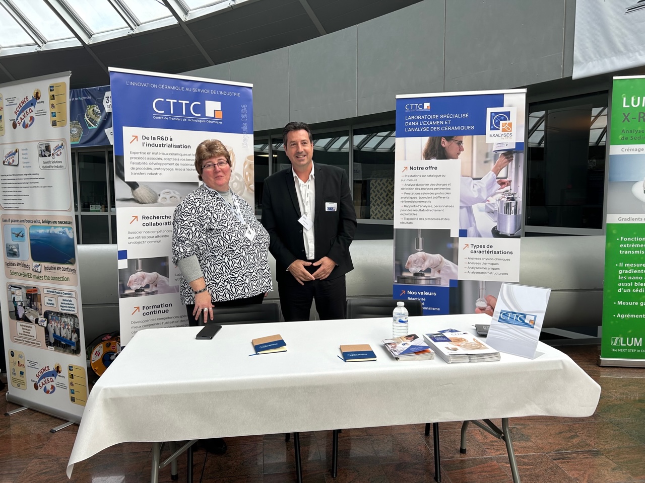 Le CTTC à la journée Analyse, Mesure et Contrôle des Céramiques